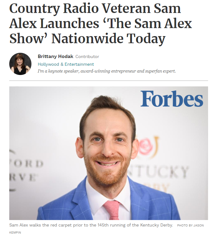 SAM ALEX – RADIO & TV HOST